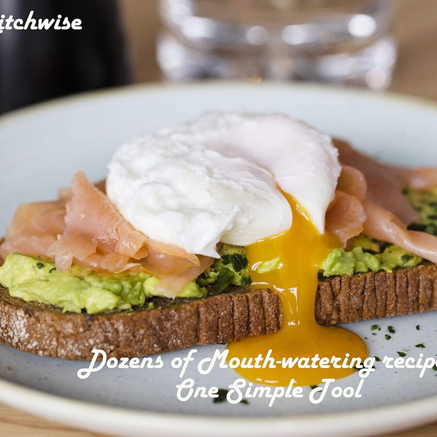 Silicone Egg Poacher Cups – 6 Pack BPA Free Poaching Pods – Microwave ...