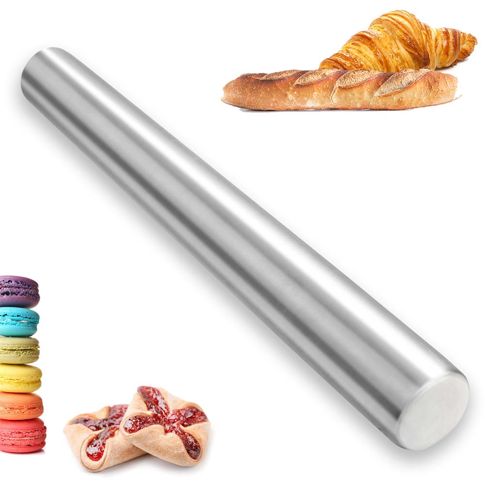 Stainless Steel Rolling Pin - Kitchwise