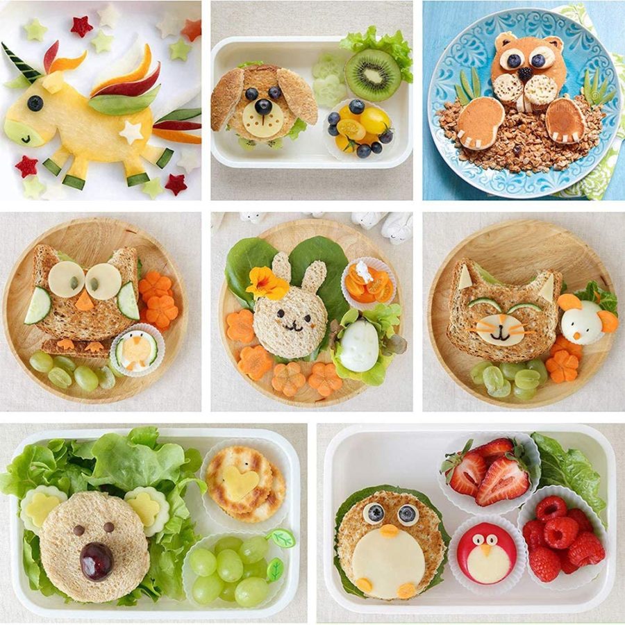 Vegetable Fruit Cutters Shapes Set 20pcs, Mini Cookie Cutters, Fruit ...